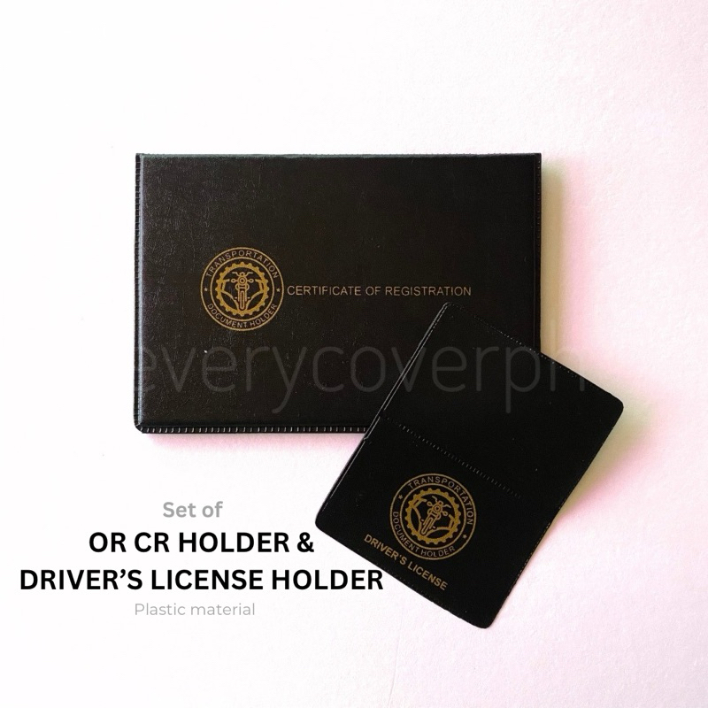 Plastic Type OR CR Holder(Hardbound)&Drivers License Card Holder ...