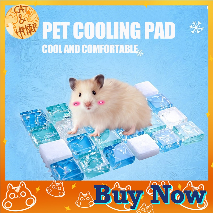 PET COOLING PAD Hamster Cooling Pad Hamster Bed Toy Hamster Cage For ...