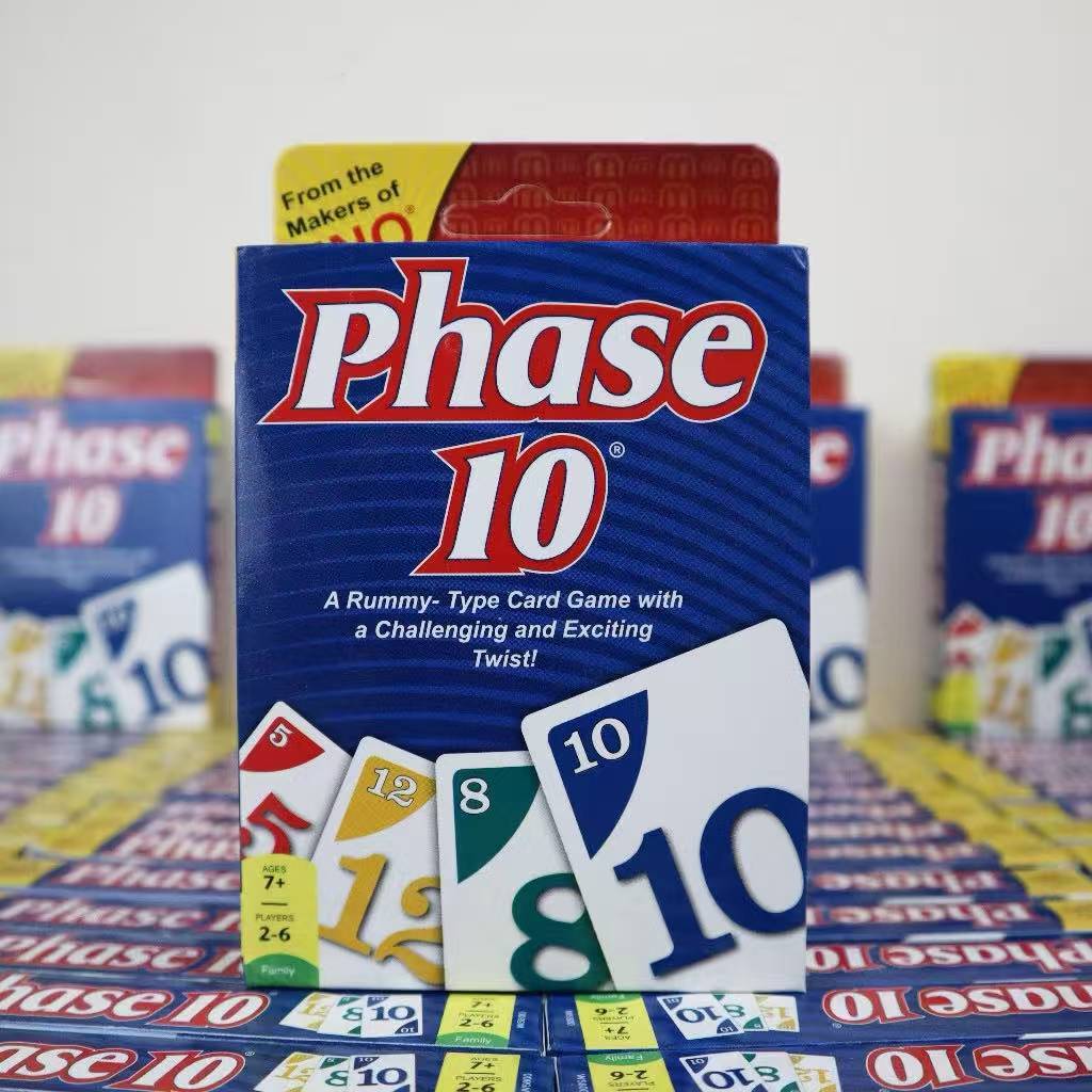JJTAN phase 10 family and friends group game cards | Shopee Philippines
