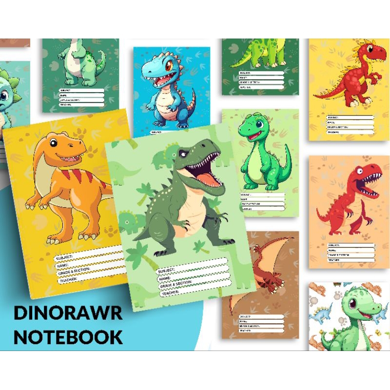 Customized Dino Notebook New Personalized Writing and Composition ...