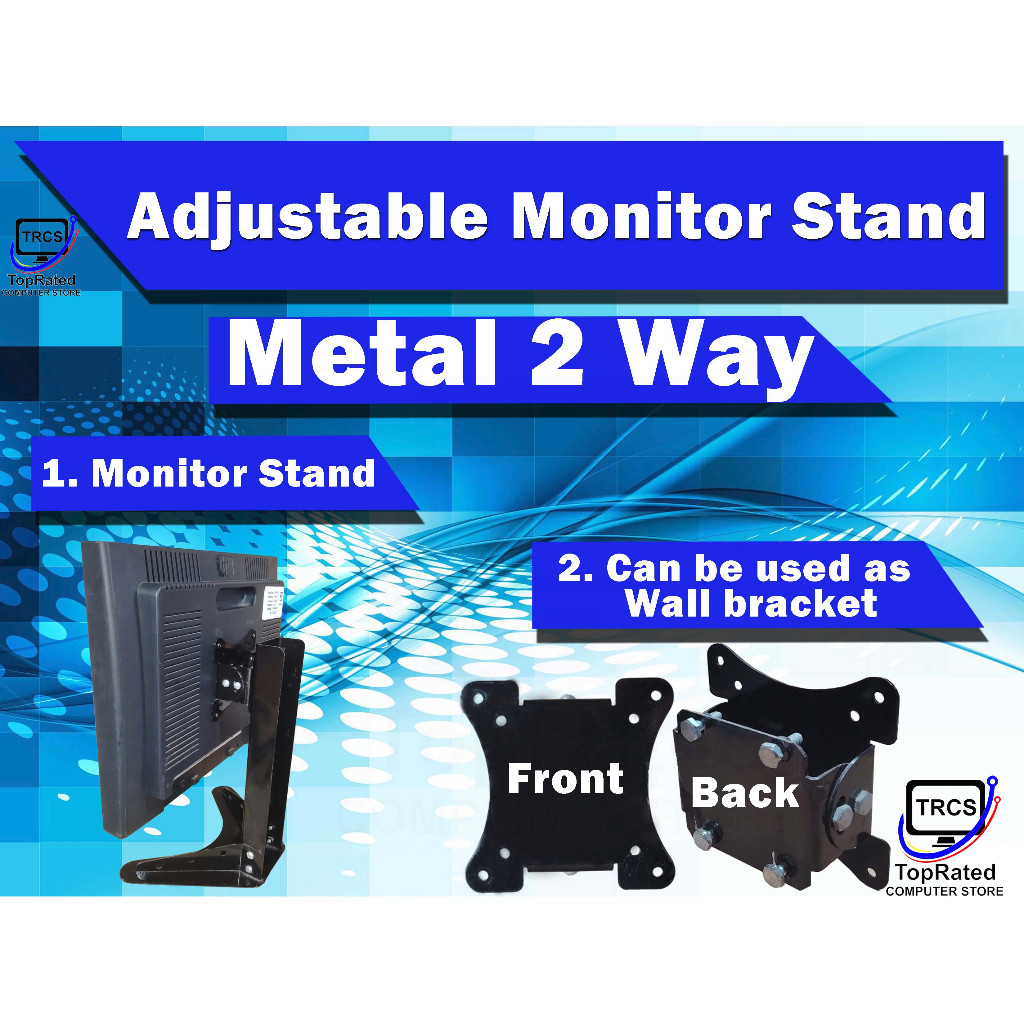Universal Monitor Stand TV / LED / LCD Monitor Stand (Used) | Shopee ...