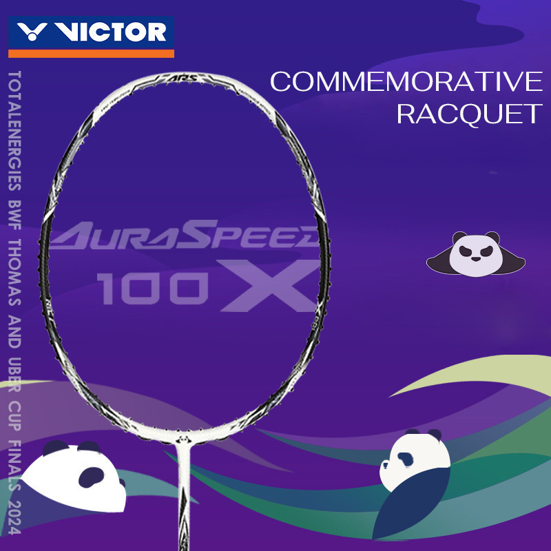 Victor 2024 ARS-100X TUC Panda Badminton Racket Full carbon 30LBS ...