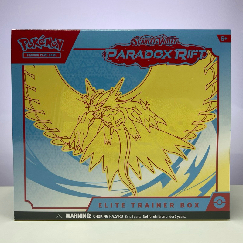 Pokemon Paradox Rift (Roaring Moon) Elite Trainer Box (ETB) TCG Scarlet ...