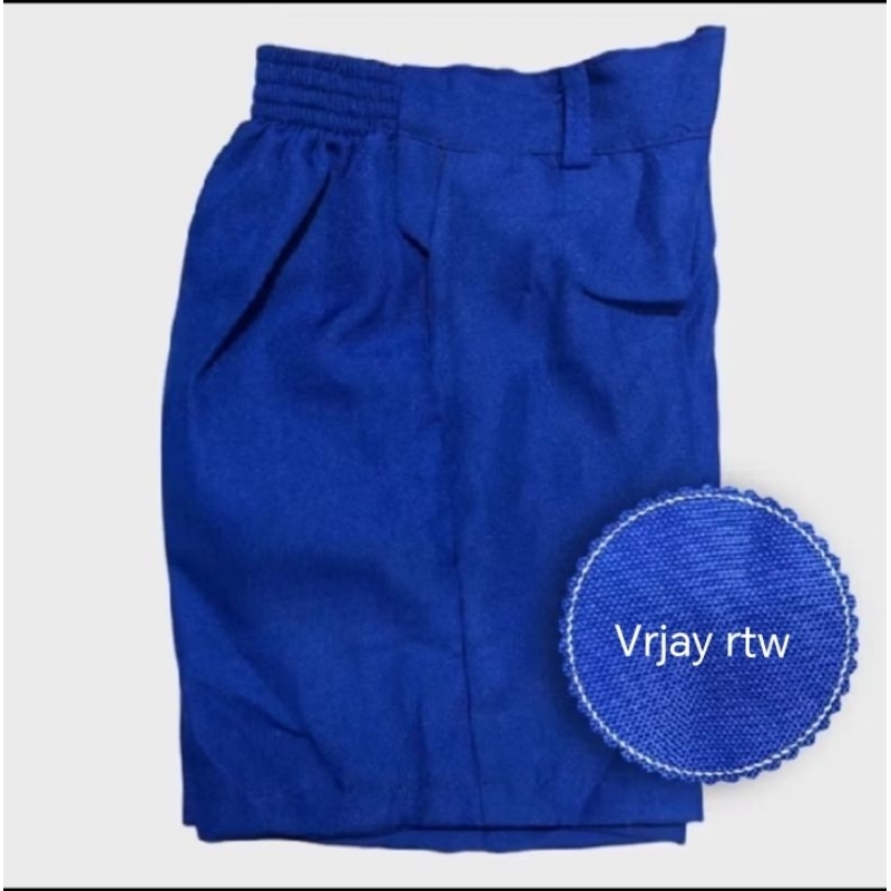 school uniform" royal blue short" | Shopee Philippines