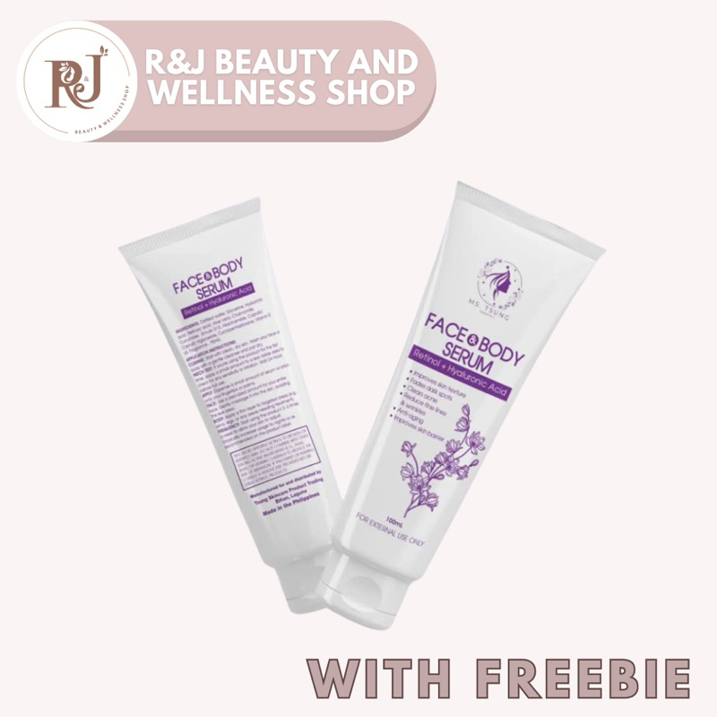 MS TSUNG ESSENTIALS Face & Body Retinol Serum Hyaluronic Acid for ...