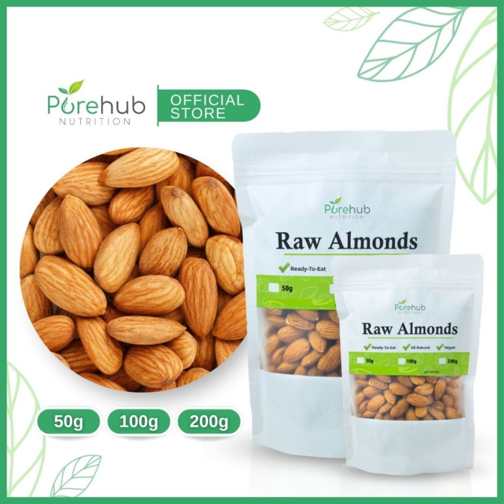 Purehub® Retail Pack Raw Almonds | Shopee Philippines