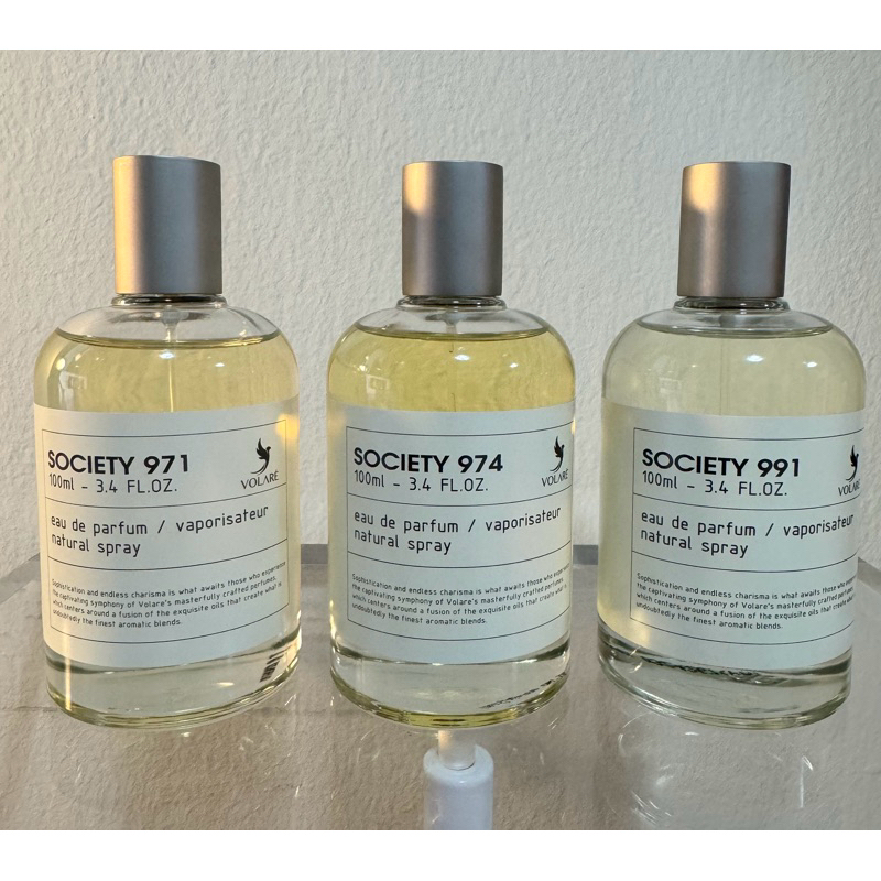 VOLARE PERFUME SOCIETY 971 / 974 / 991 100ML (Le La Bu Dupe) | Shopee ...