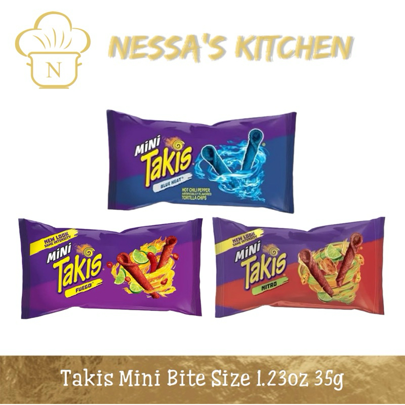 Takis Mini Fuego Nitro Blue Heat Fajitas Bite Size [Nessa’s Kitchen ...