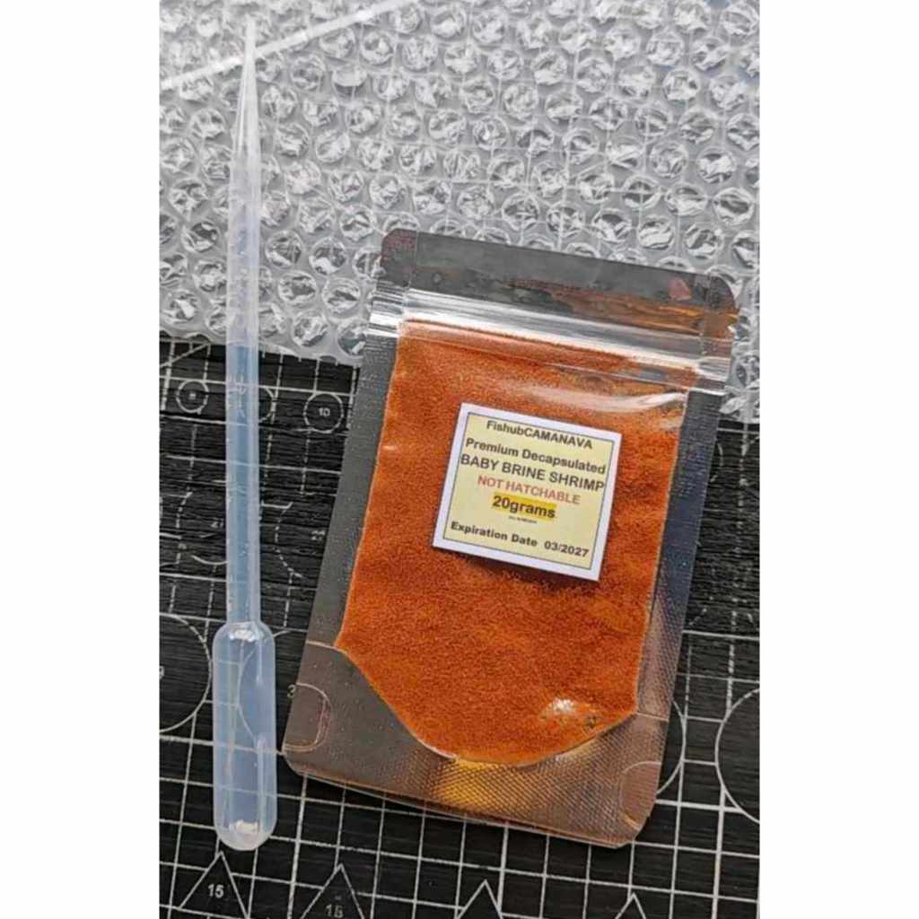 Baby Brine Shrimp BBS Decapsulated (NOT HATCHABLE) / cone/ bbs cone ...