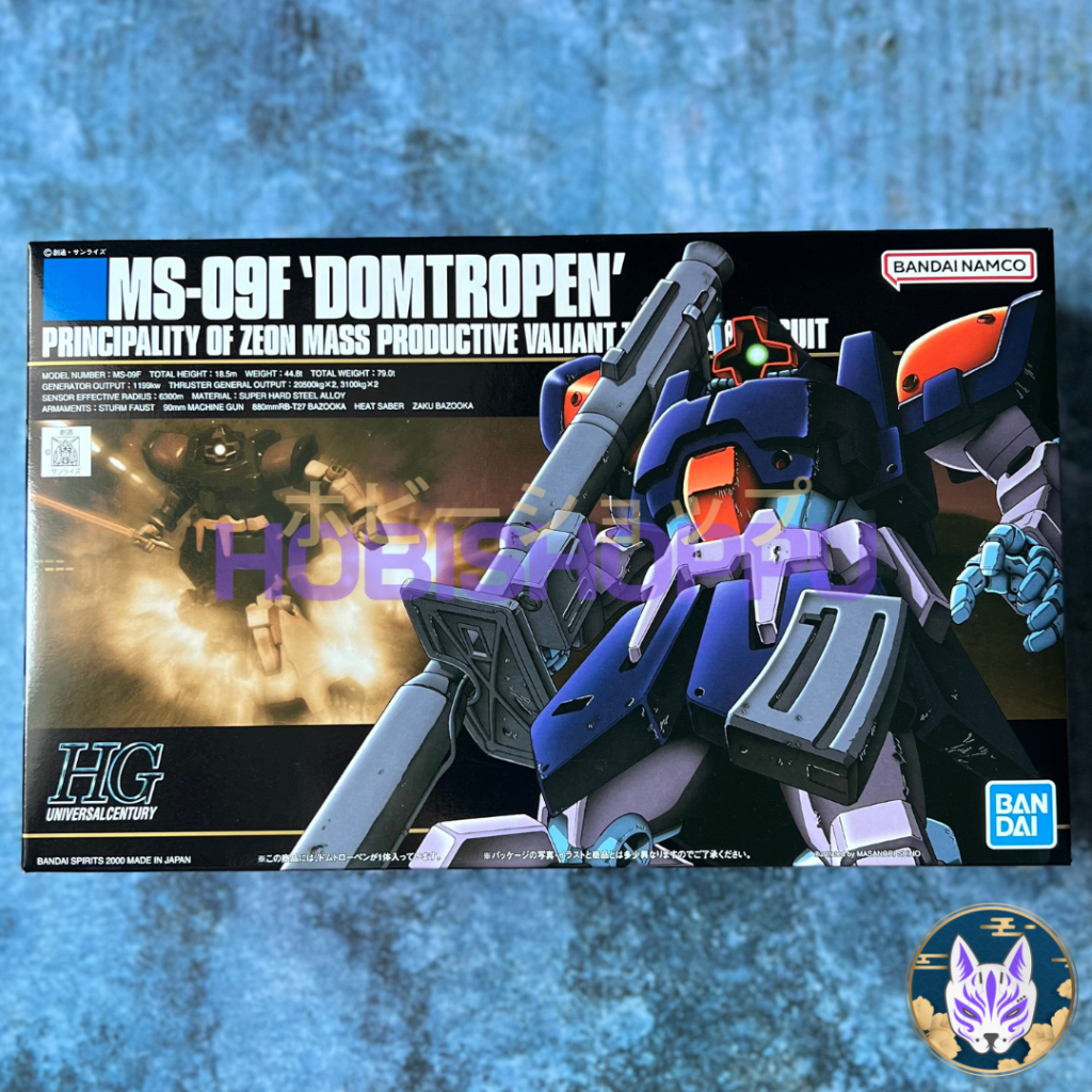HGUC 1/144 MS-09F DOM TROPEN | MOBILE SUIT GUNDAM 0083: STARDUST MEMORY | Shopee Philippines
