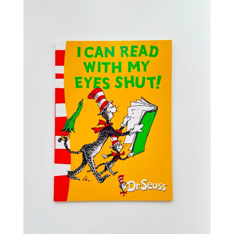 I can Read with my Eyes Shut by Dr. Seuss (Paperback) | Shopee Philippines