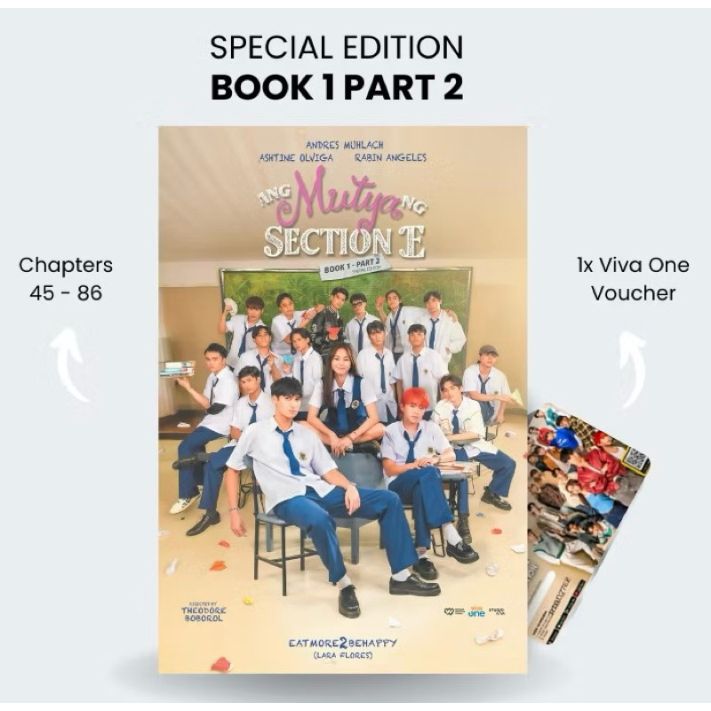 [SPECIAL EDITION] Ang Mutya ng Section E Book 1 Part 2 by Eatmore2behappy (2025) | Shopee ...