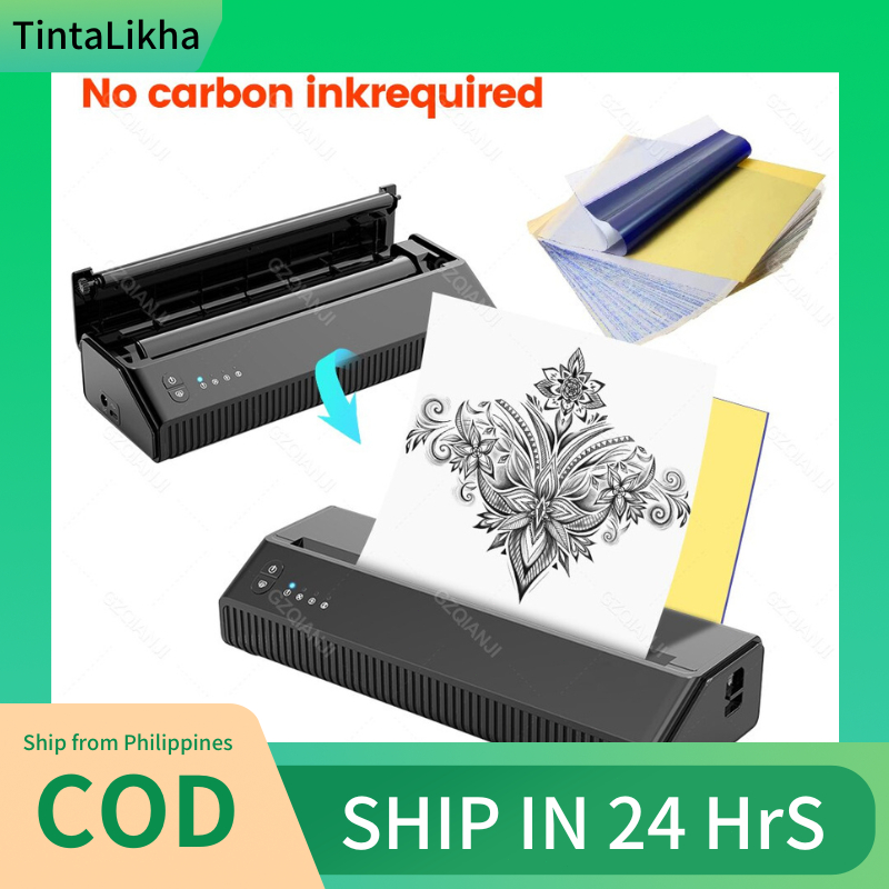Tattoo Printer Tattoo Stencil Transfer Printer Machine Portable Thermal ...