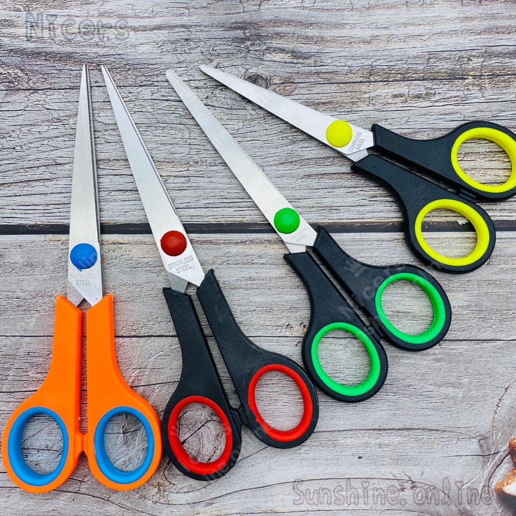 Portable Office scissors 140mm 155mm 175mm | Shopee Philippines