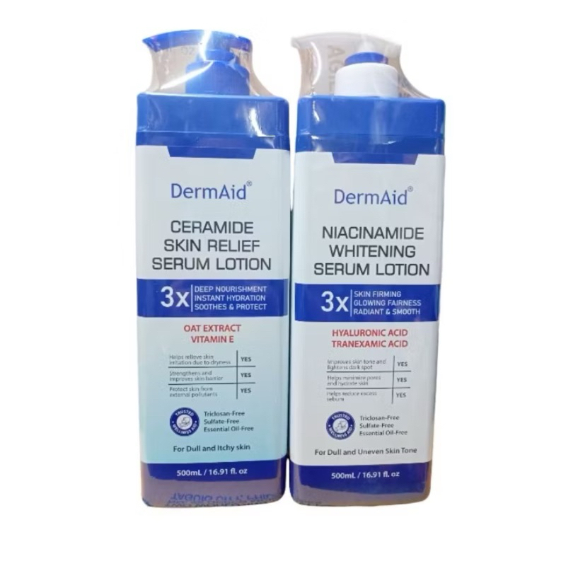 Dermaid Ceramide Skin Relief and Niacinamide Serum Lotion 500MlL ...