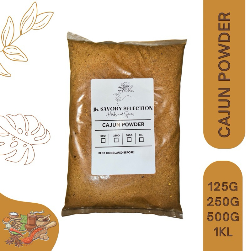 CAJUN POWDER (1 KG, 500 GRAMS, 250 GRAMS, 125 GRAMS) | Shopee Philippines