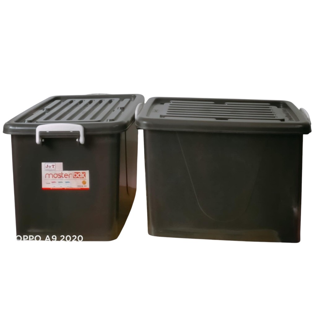STORAGE BOX 100L J&T MASTER BOX PLASTIC ORGANIZER Stock #9999 | Shopee ...