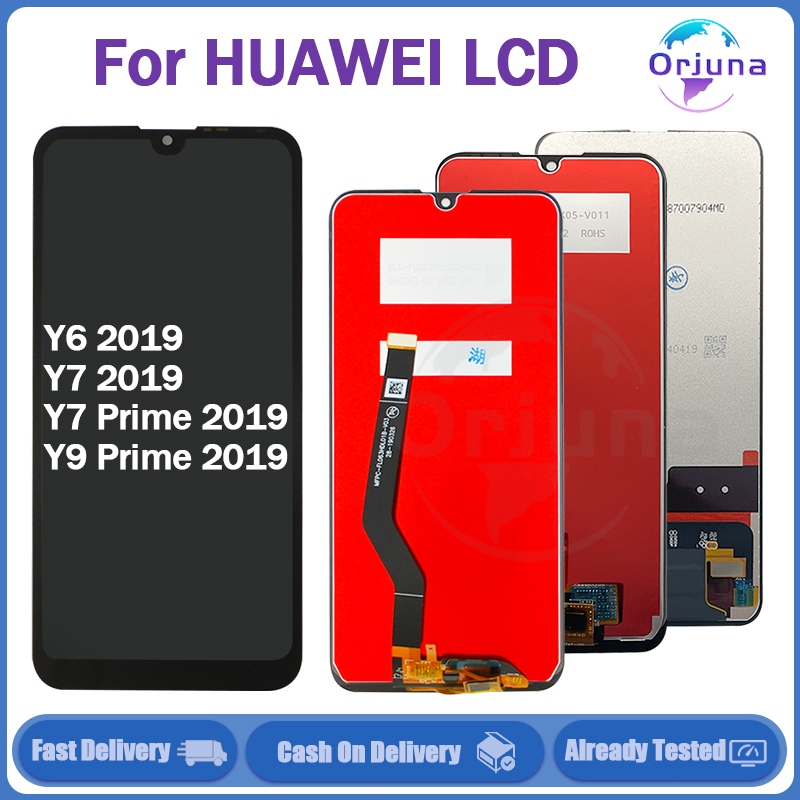 For Huawei Y9 Prime 2019 LCD Y6 Y7 Prime 2019 Display Touch Screen ...
