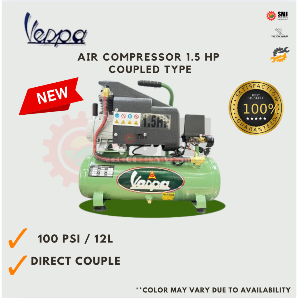 NEW! Vespa Air Compressor 1.5HP 2HP Direct Couple | Shopee Philippines