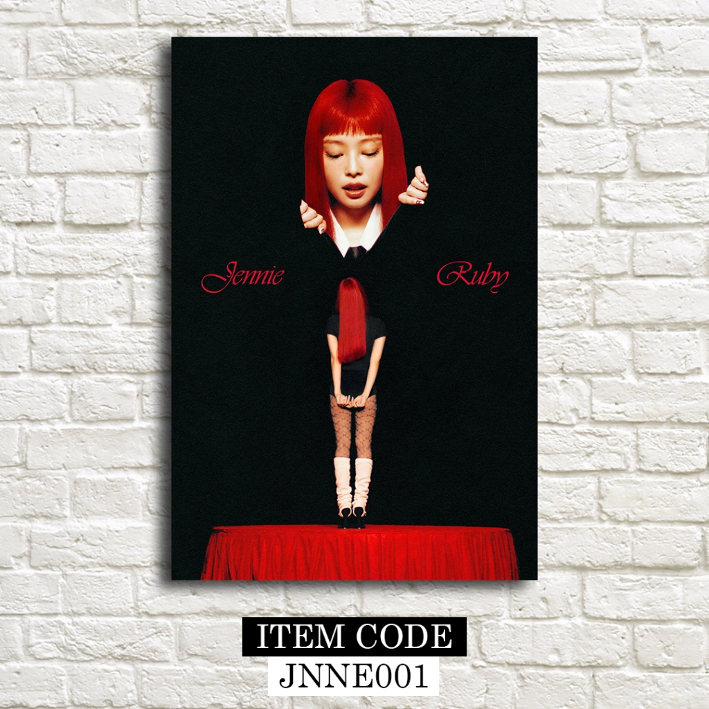 Jennie Ruby Jane Kim Album Posters Blackpink Solo | Shopee Philippines