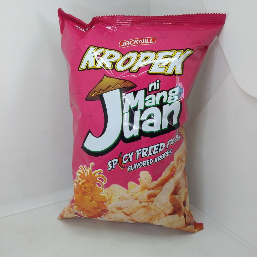 MANG JUAN KROPEK SPICY PUSIT 80G | Shopee Philippines