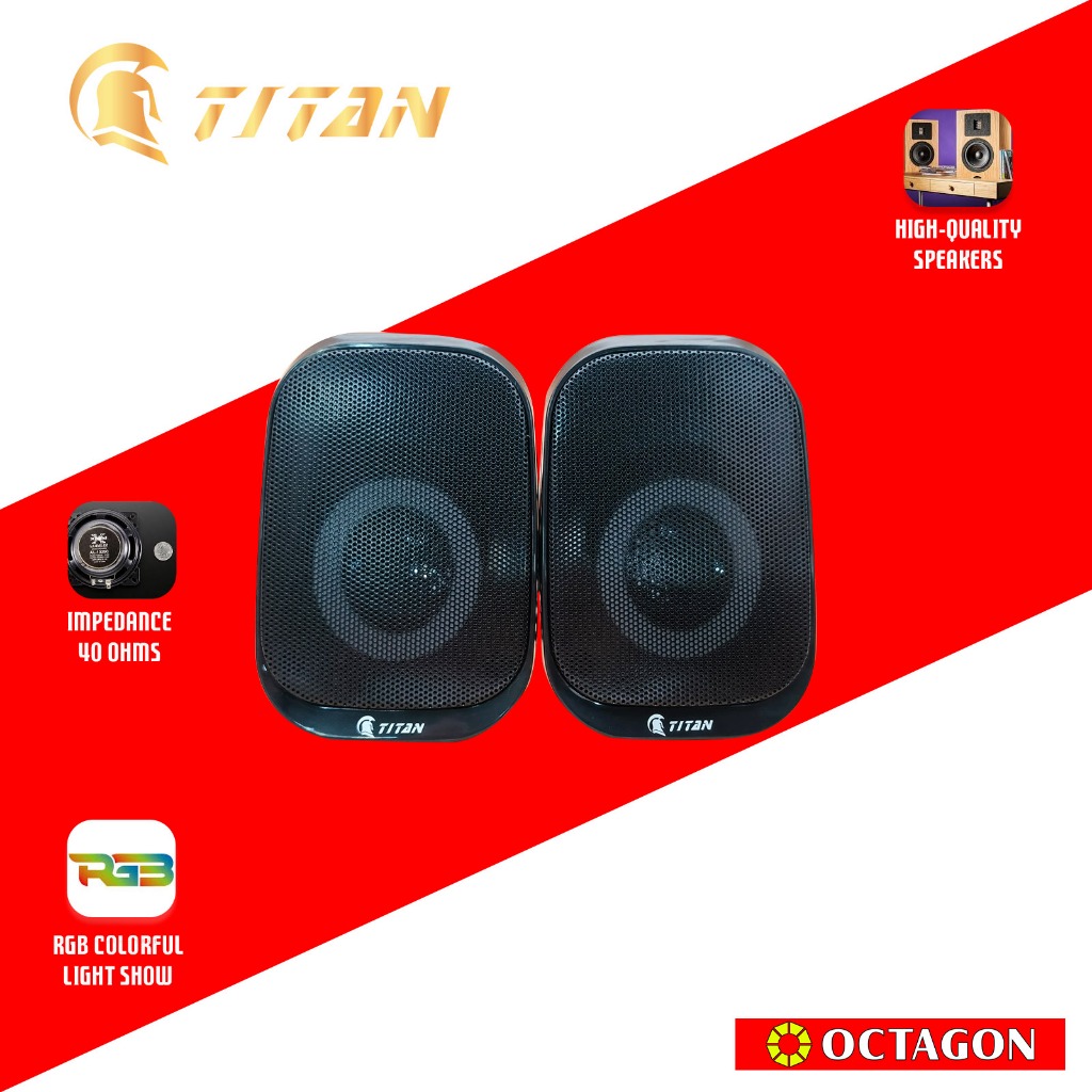 TITAN TIS-X7 RGB BLUETOOTH 2.0 SPEAKER 10W | Shopee Philippines