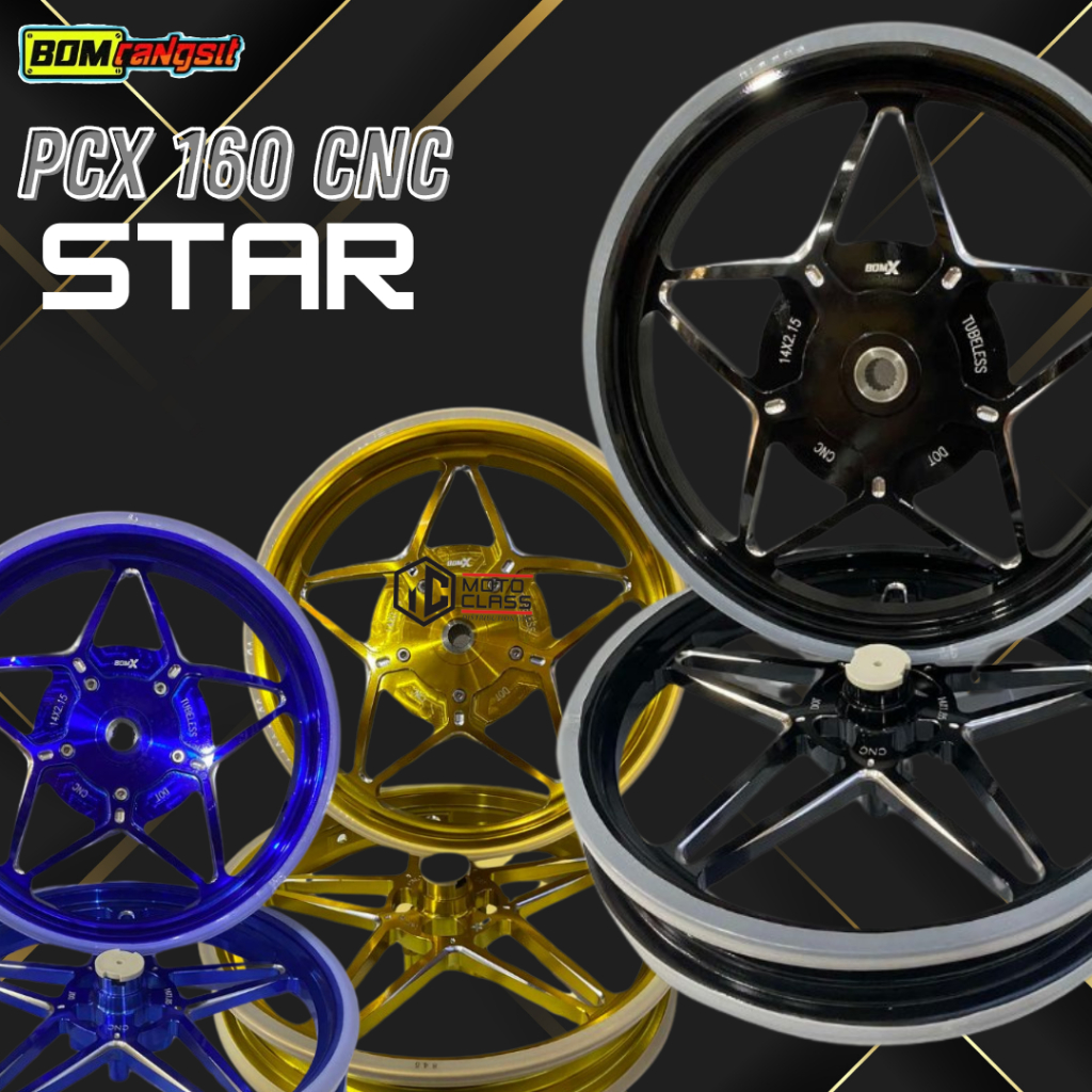 BOM RANGSIT CNC STAR MAGS PCX 160 | Shopee Philippines