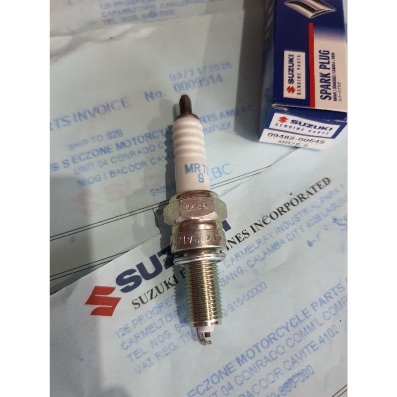 SGP SPARK PLUG MR7E-9 BURGMAN 125 STREET & EX PN 09482-00645 STOCK OTIG ...