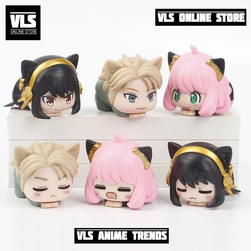 (VLS) K.O SPY X FAMILY OHIRUNEKO SLEEP CAT ANYA YOR LOID FIGURE ...