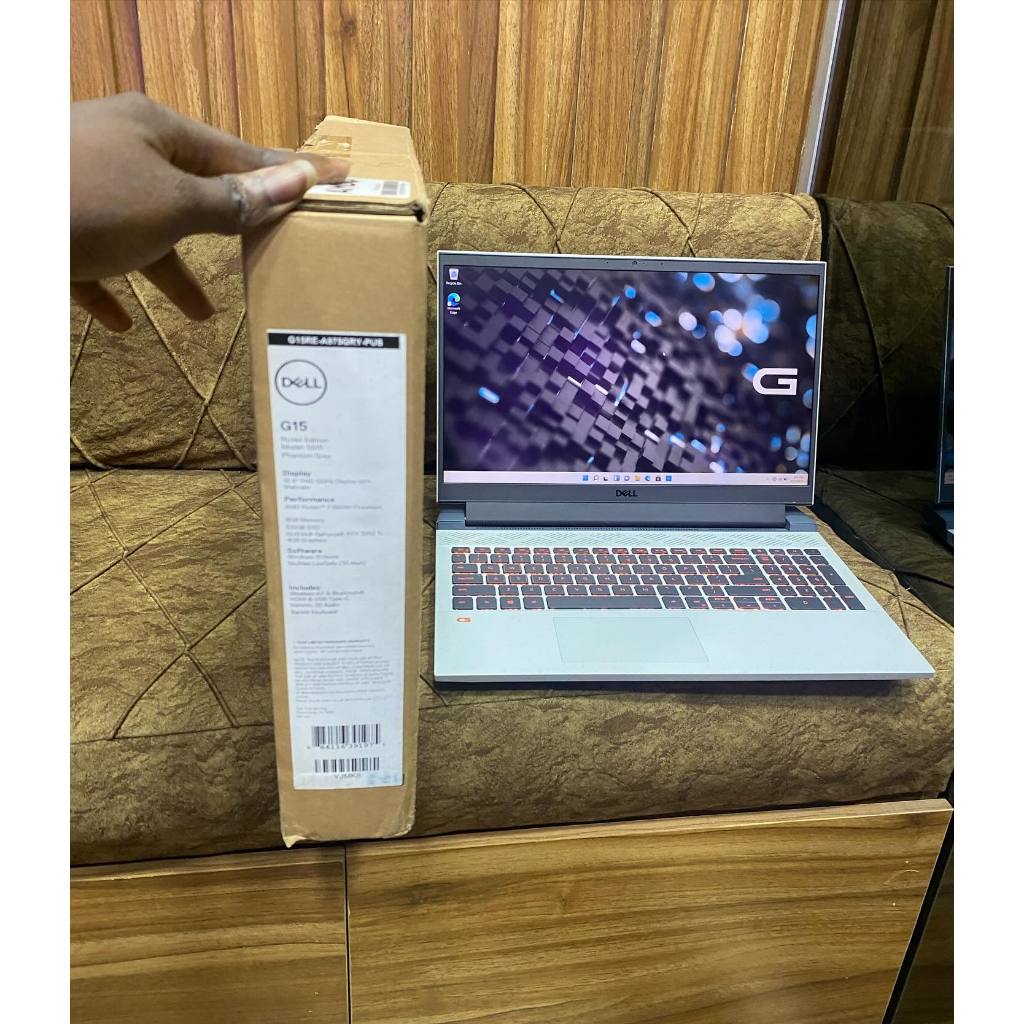 ell G15 5515 Gaming Laptop Ryzen 7 512GB SSD 16GB RAM 4GB RTX 3050 ...