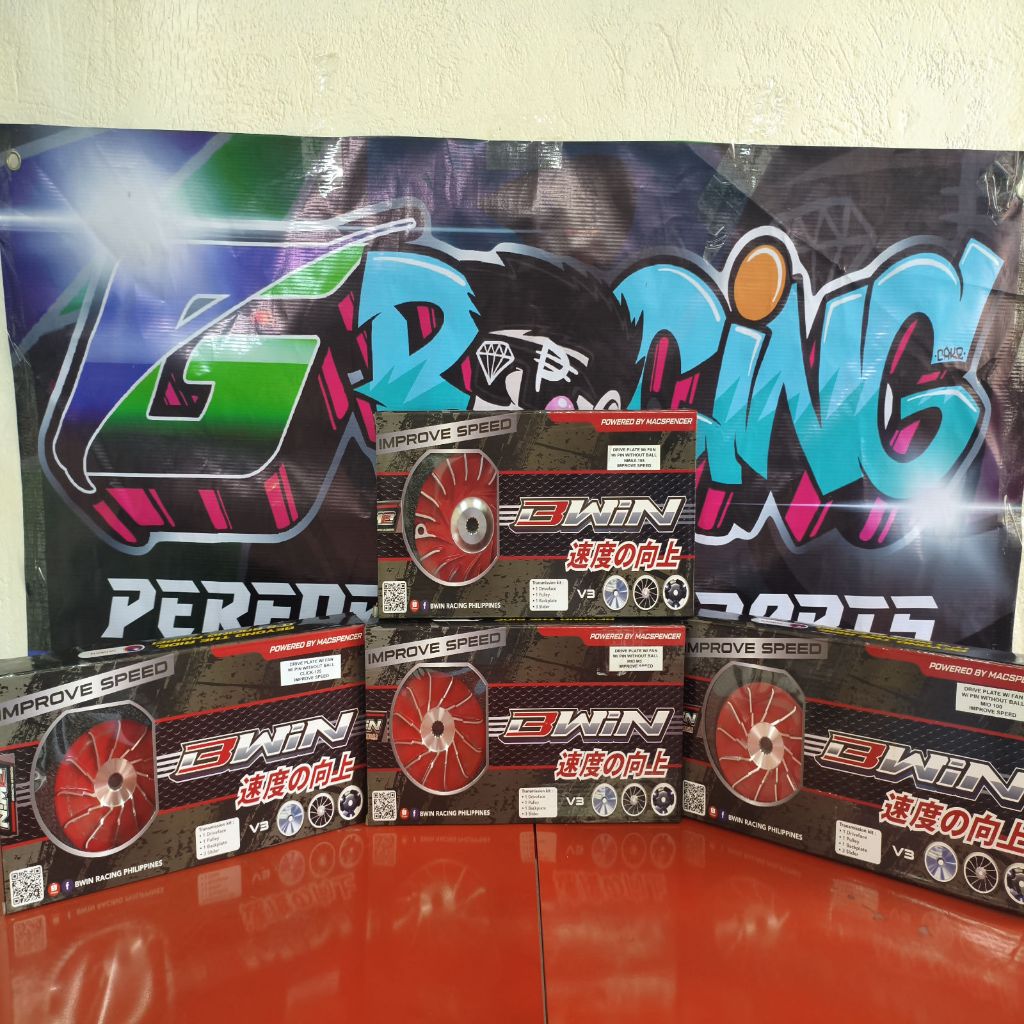 BWIN PULLEY SET NMAX, MIO, CLICK (GRACINGPH) | Shopee Philippines