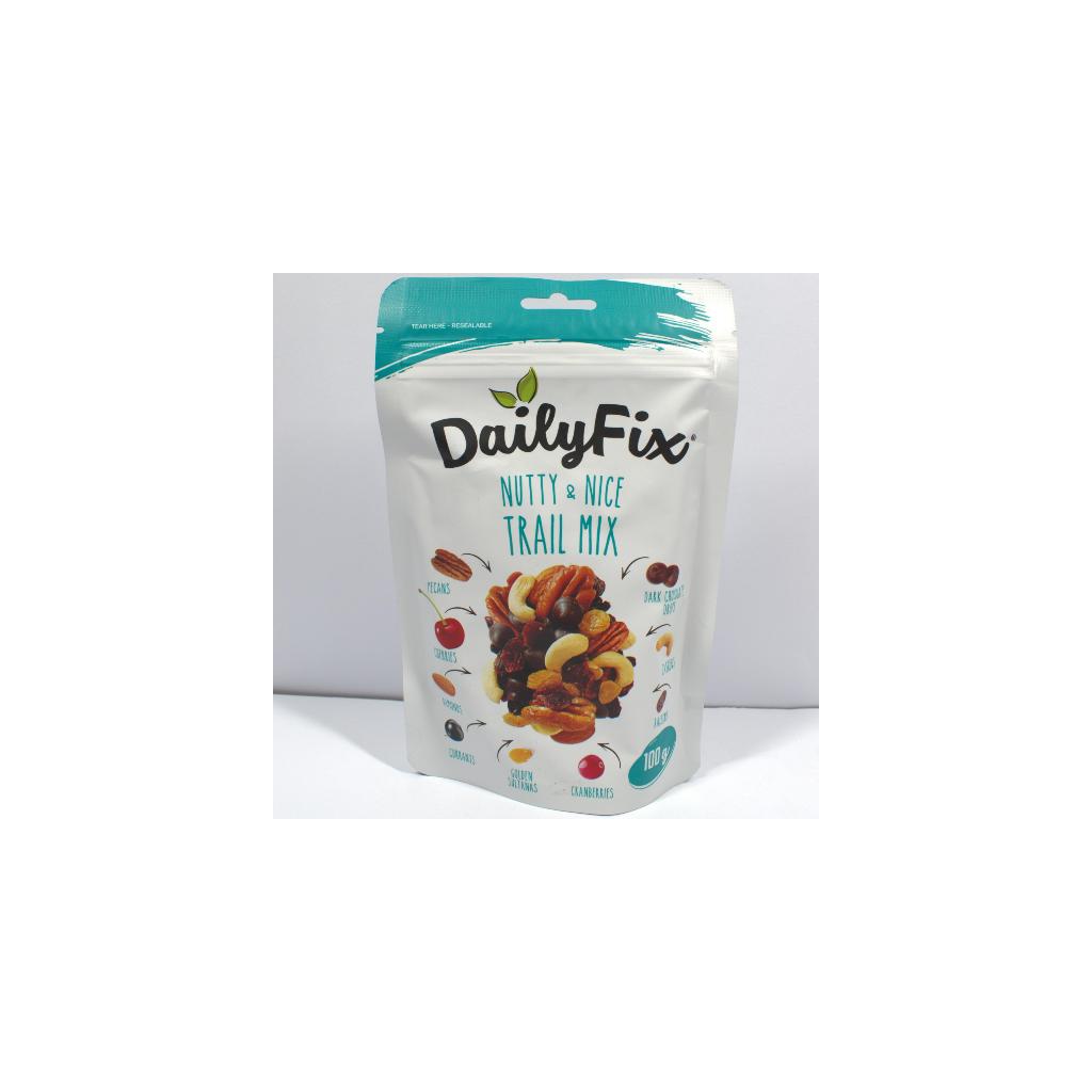 Daily Fix Nutty and Nice Trail Mix Strawberry & Yogurt – Resealable ...