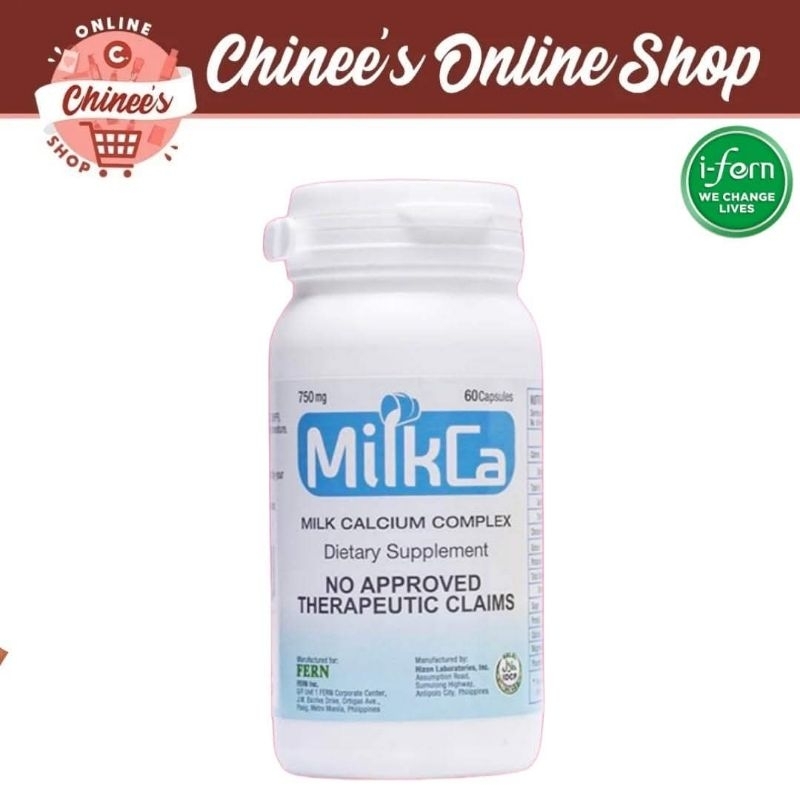 IFERN Milkca Milk Calcium Complex from Pure Milk | Shopee Philippines