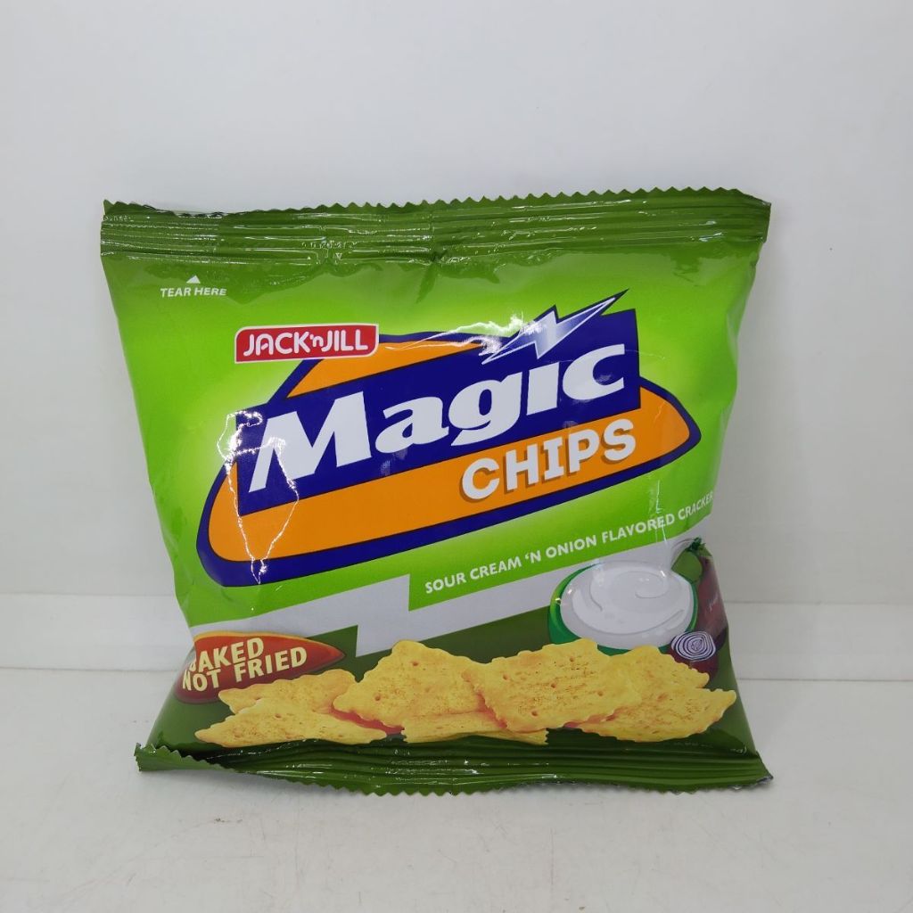 MAGIC CHIPS SOUR CREAM & ONION 28G | Shopee Philippines