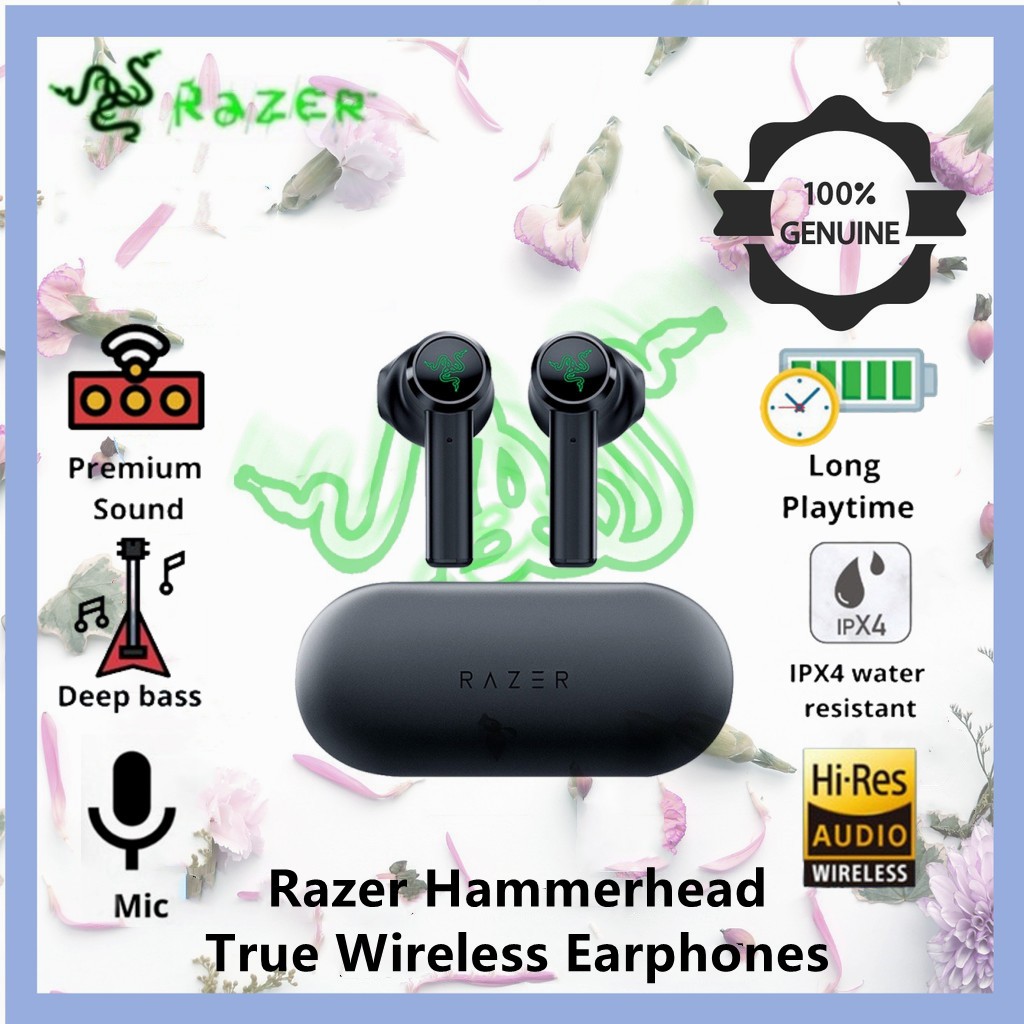 Razer Warhammer Shark Wireless Bluetooth Headset Performance Gaming ...