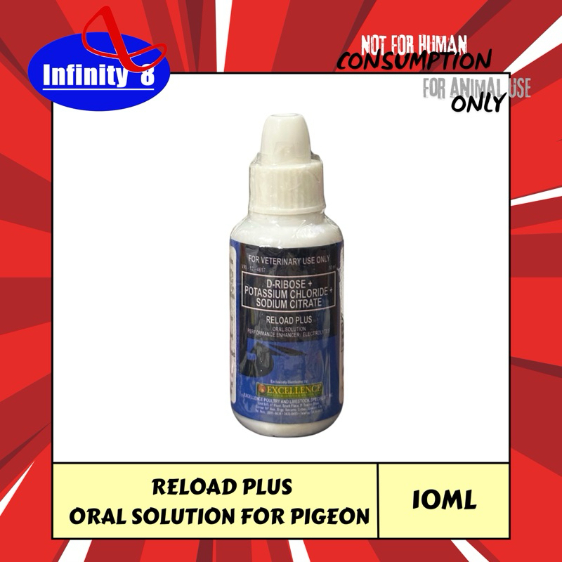 RELOAD PLUS FOR PIGEONS 10ML | Shopee Philippines