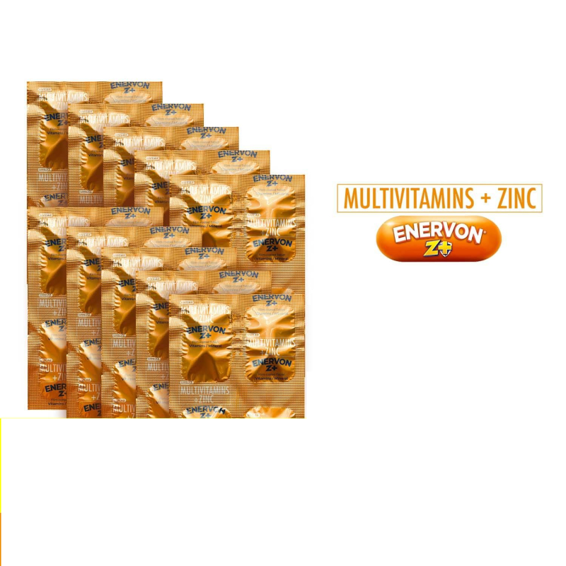 Enervon Z+ Multivitamins tablets | Shopee Philippines