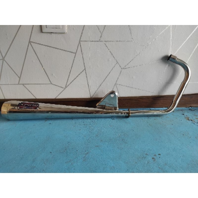 TAMBUTSO HONDA TMX125 ALPHA,RUSI125-150-175 & SKYGO CHICKEN PIPE (PLAIN ...