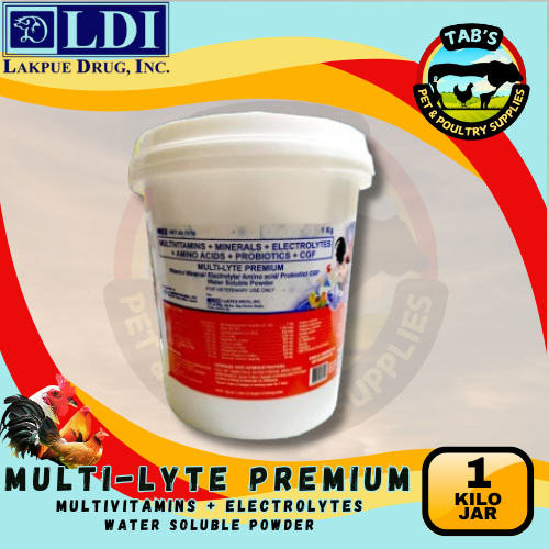 LDI -MULTI-LYTE PREMIUM Anti-Stress Performance Enhancer (1 kg/JAR ...