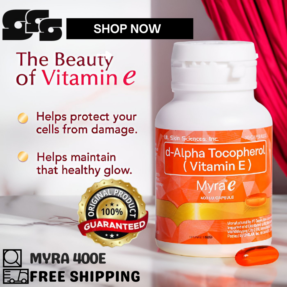 MYRA 400E Myra E Vitamin E 400 IU X 30 Capsule | MYRA E Myra 300 E | MYRA ULTIMATE 100% ORIGINAL ...