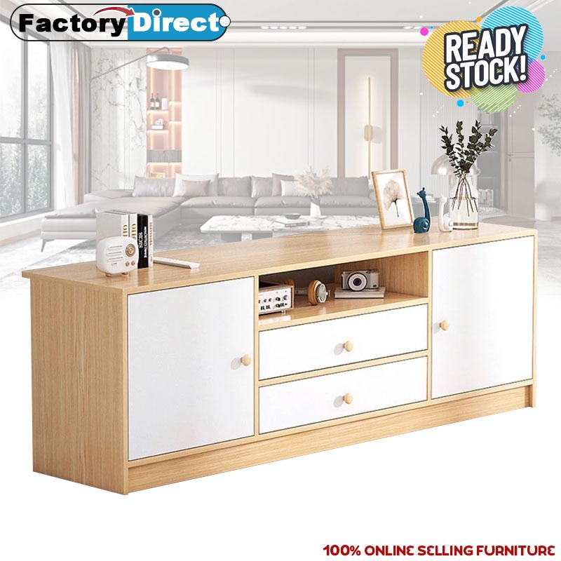 Floor-standing TV cabinet high modern simple storage cabinet living ...