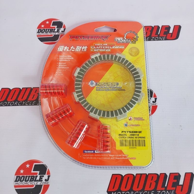 XRM 110 - Pitsbike Clutch lining with spring | Shopee Philippines