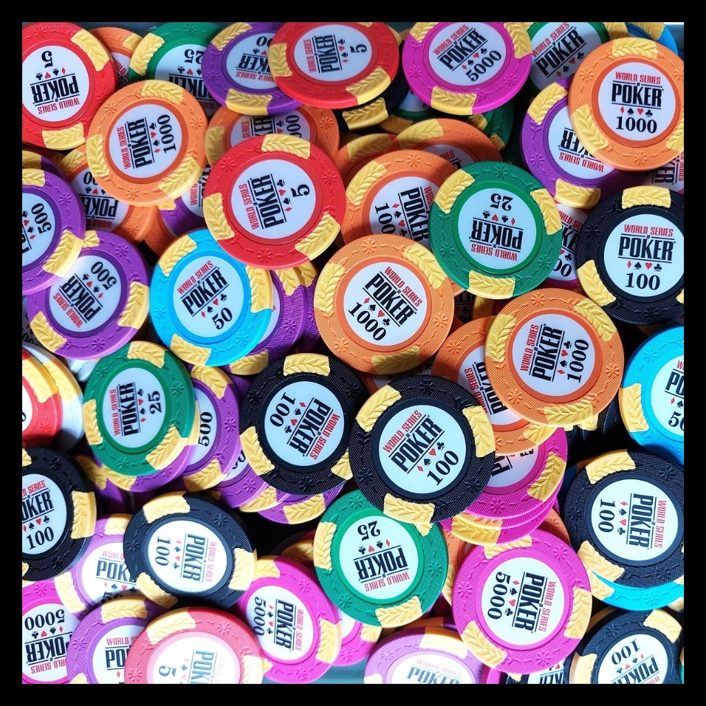 Professional WSOP Poker Chips Set 14 Gram Texas Poker Chips High ...
