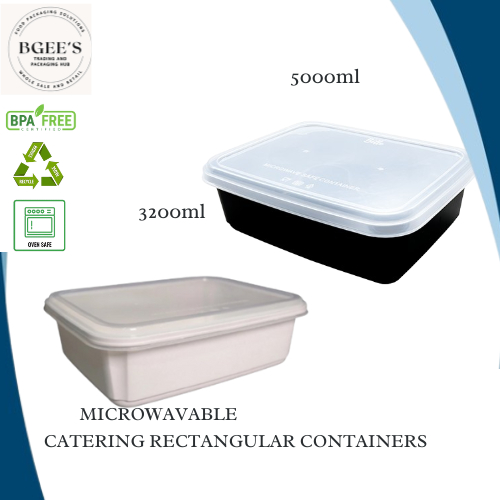 BGEE's RE 5000 , RE3200 Microwavable Container, The most durable party ...
