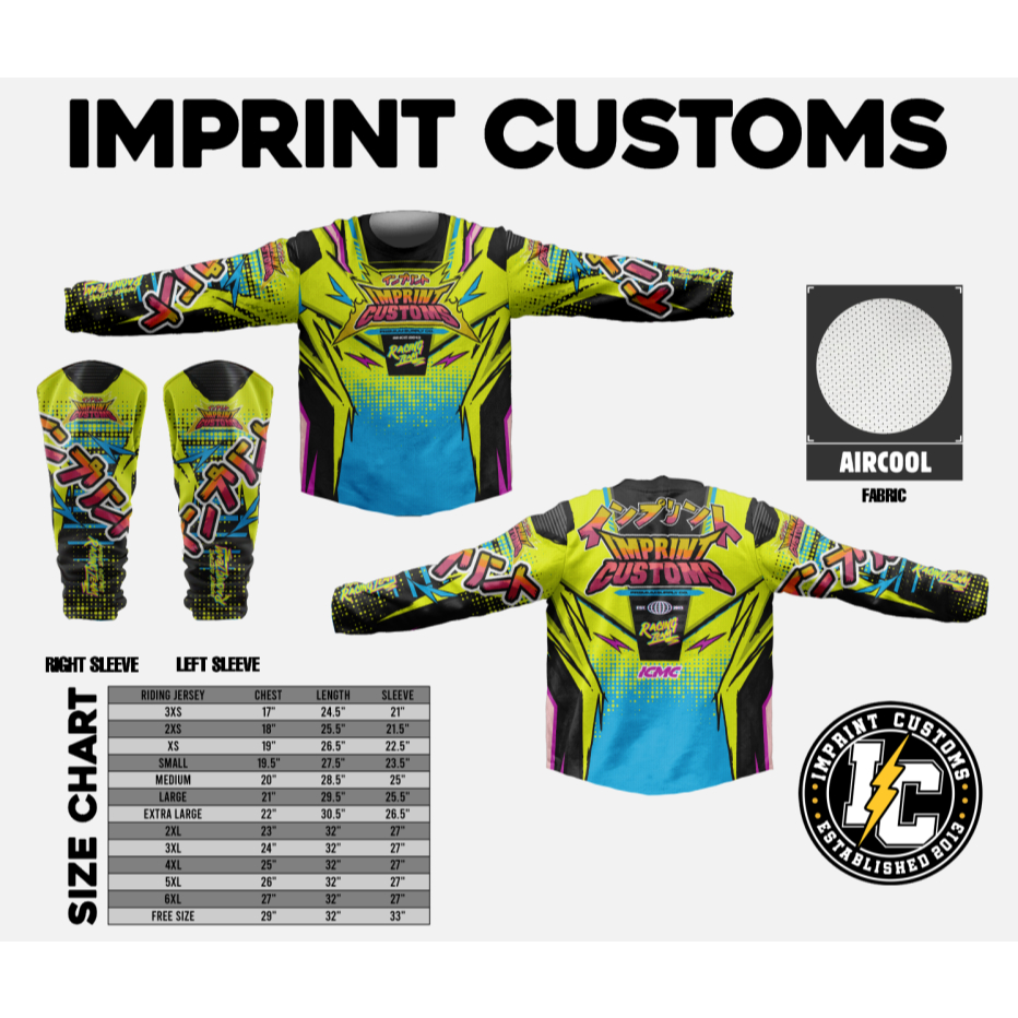 Imprint Customs Volter Riding Jersey | Shopee Philippines