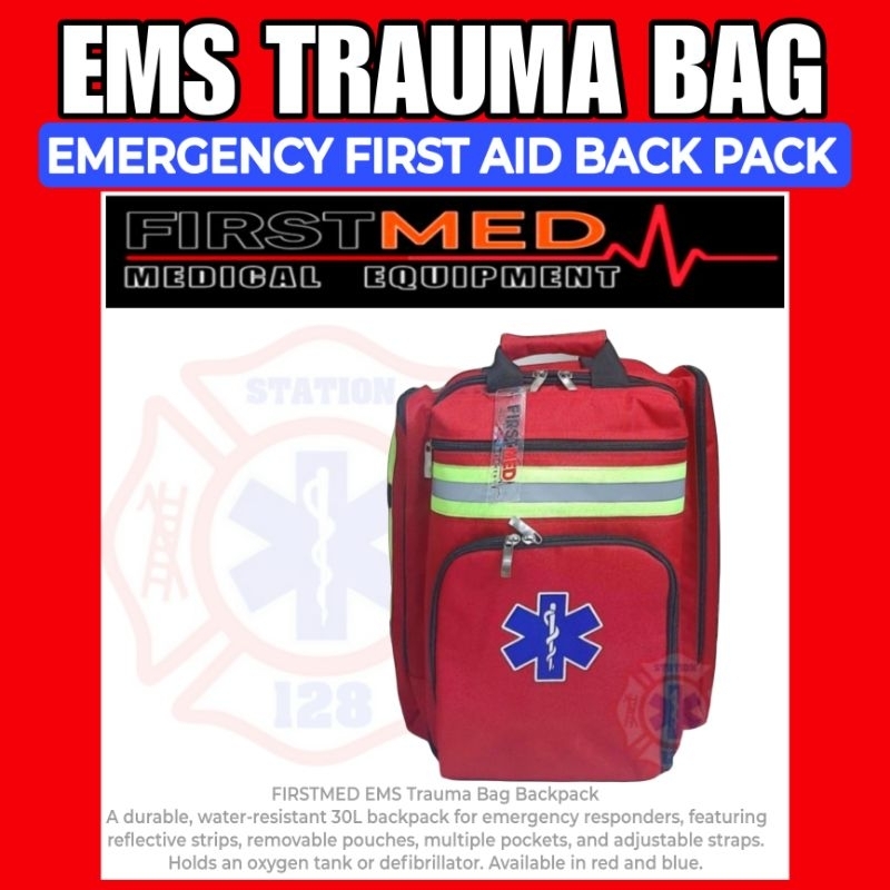 Ems Trauma Bag Emergency Backpack | Shopee Philippines