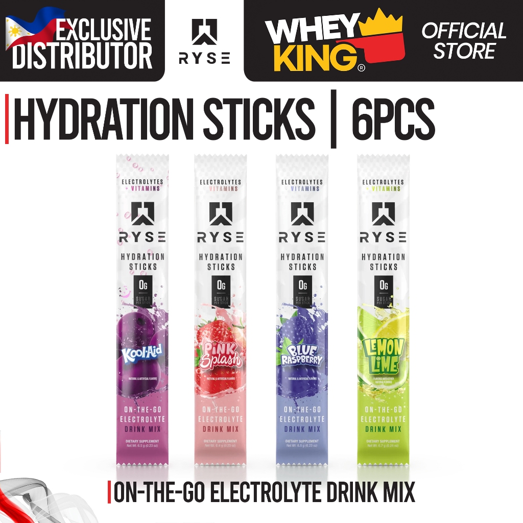 RYSE l HYDRATION STICKS Hydration & Electrolytes | Shopee Philippines