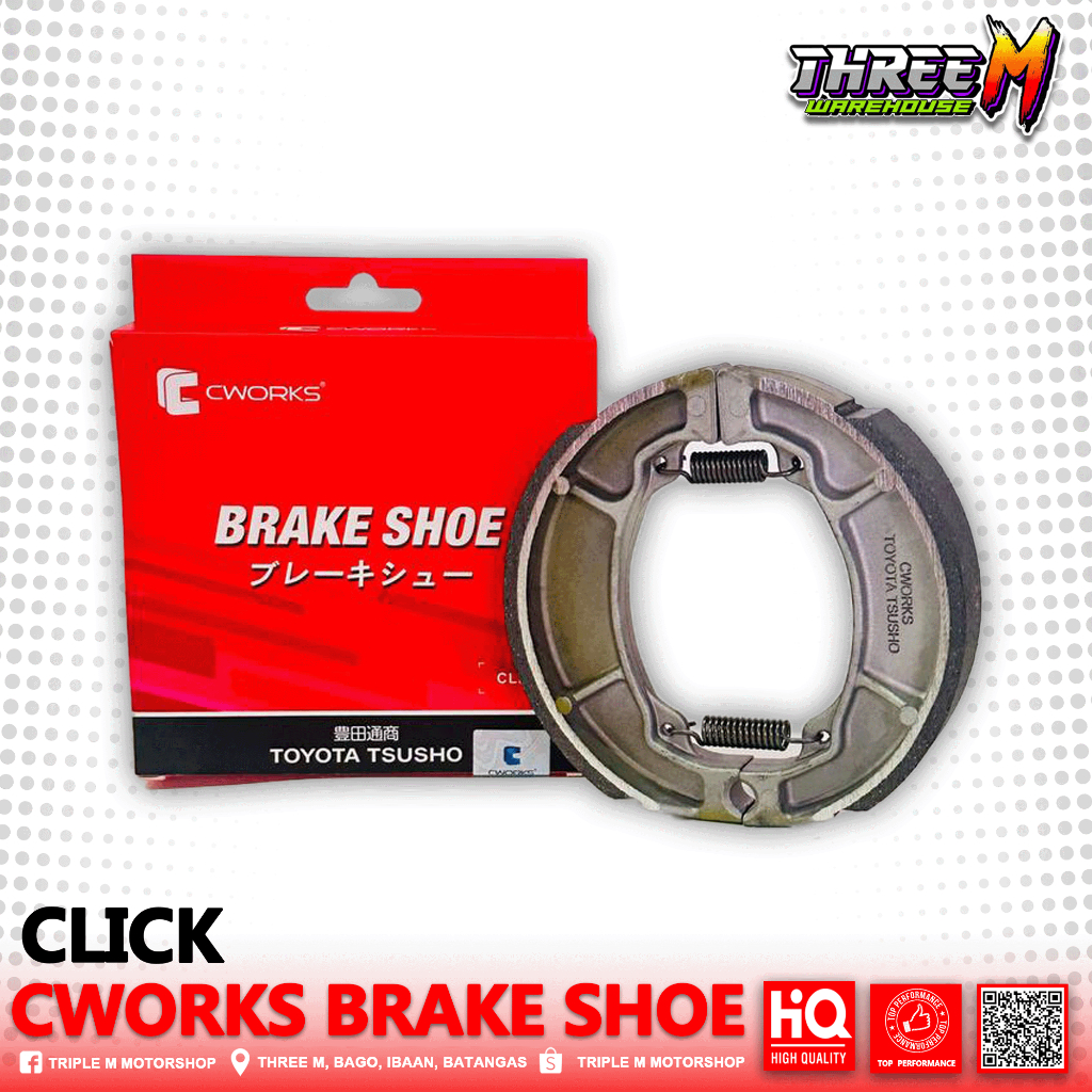 CWORKS BRAKE SHOE FOR MOTOR | Shopee Philippines