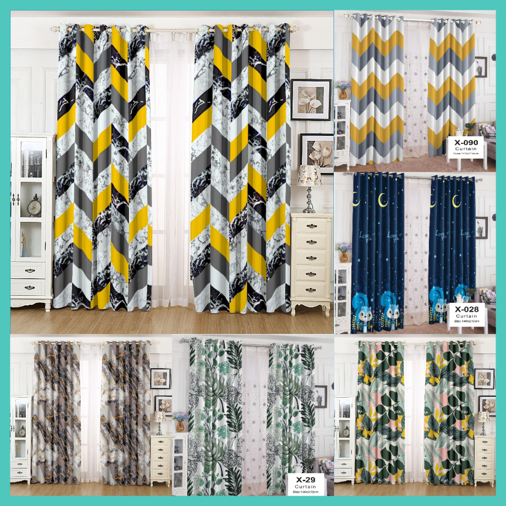 Curtina 140x210cm Ring Curtain Design Curtain For Window Curtains For ...