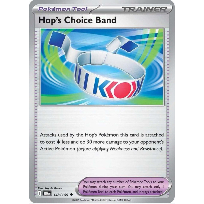 Hop’s Choice Band - 148/159 - Journey Together - Pokemon TCG | Shopee ...